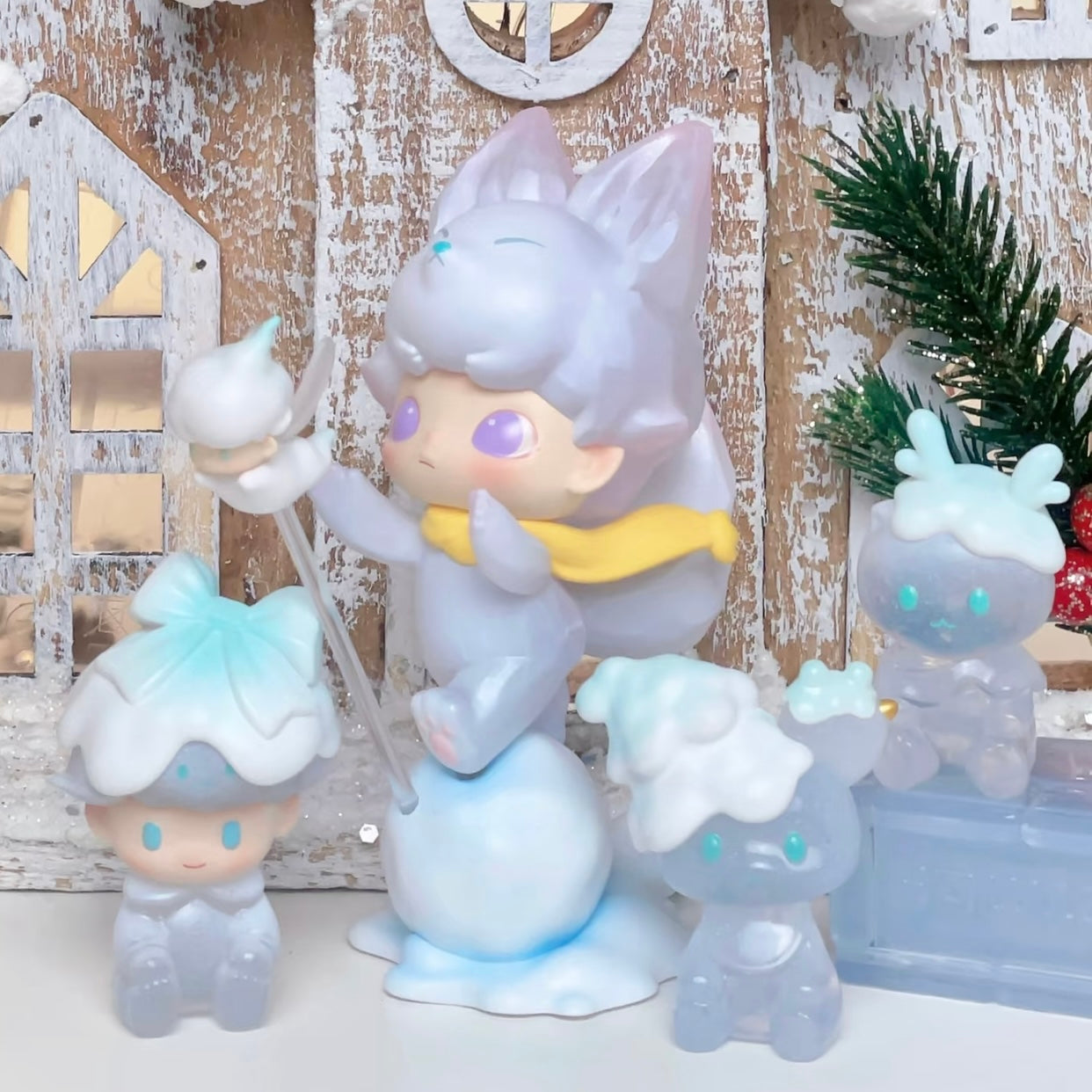 Dimoo Letters From Snowman Series Blind Box – WOLFTOY