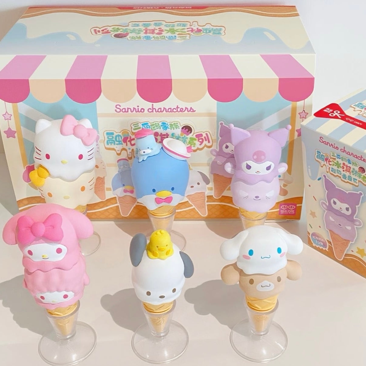 Sanrio Characters Melted Ice Cream Series Blind Box – WOLFTOY