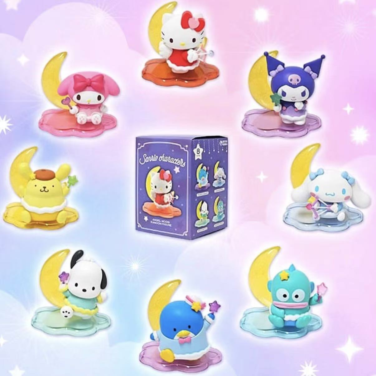 【Xmas Promo】Sanrio Korean Limited Moon Angel Series Blind Box – WOLFTOY