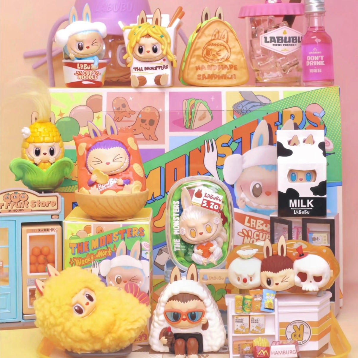 Labubu The Monster Wacky Mart Series Blind Box – WOLFTOY